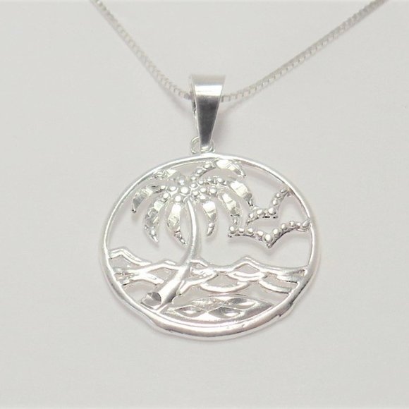Jewelry | Sterling Silver Hawaiian Island Nautical Ocean Scene Sea Life ...